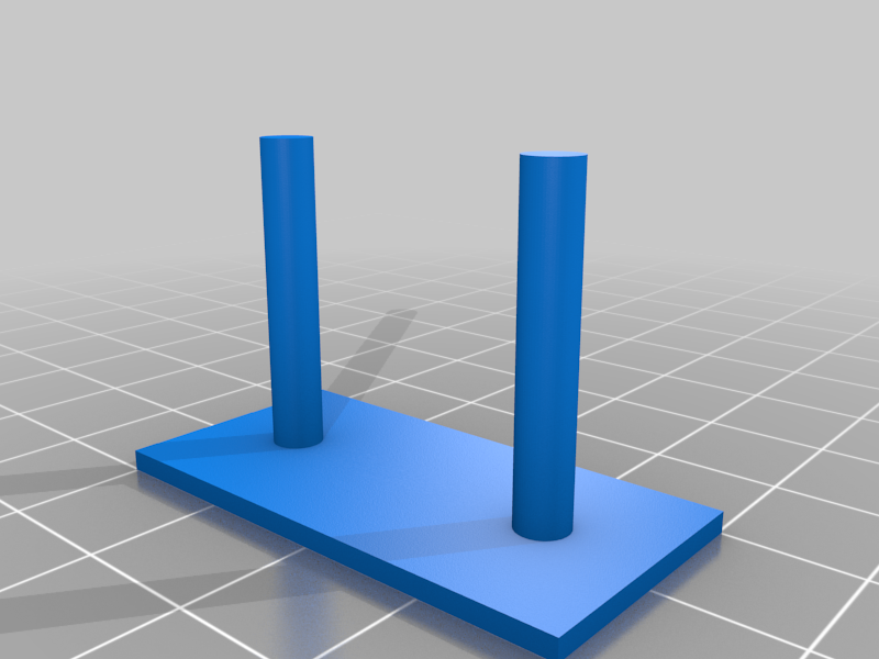 stringing test by miniatures and props | Download free STL model ...