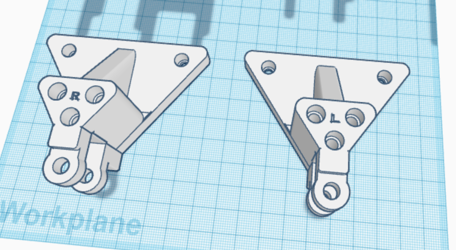 Linear Actuator Mounting Brackets by bak2sj | Download free STL model ...