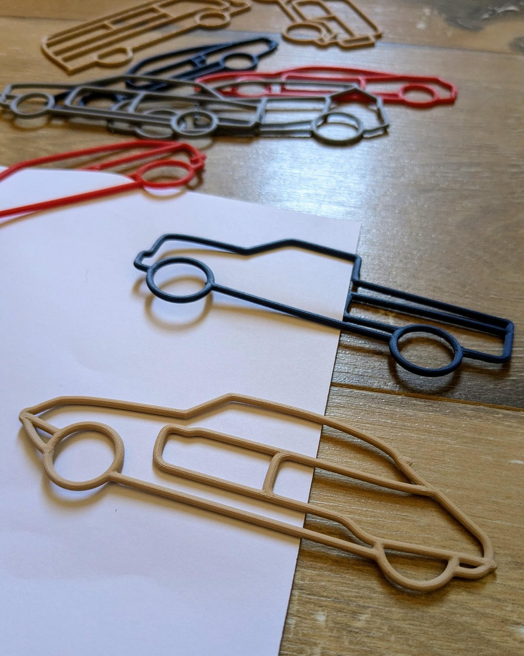 Car Paper Clip par Nalrod | Téléchargez gratuitement un modèle STL ...