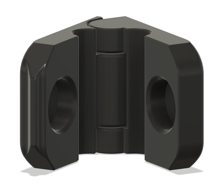 Magnetic Cable Clip 8x3 Magnets by KClarence | Download free STL model ...