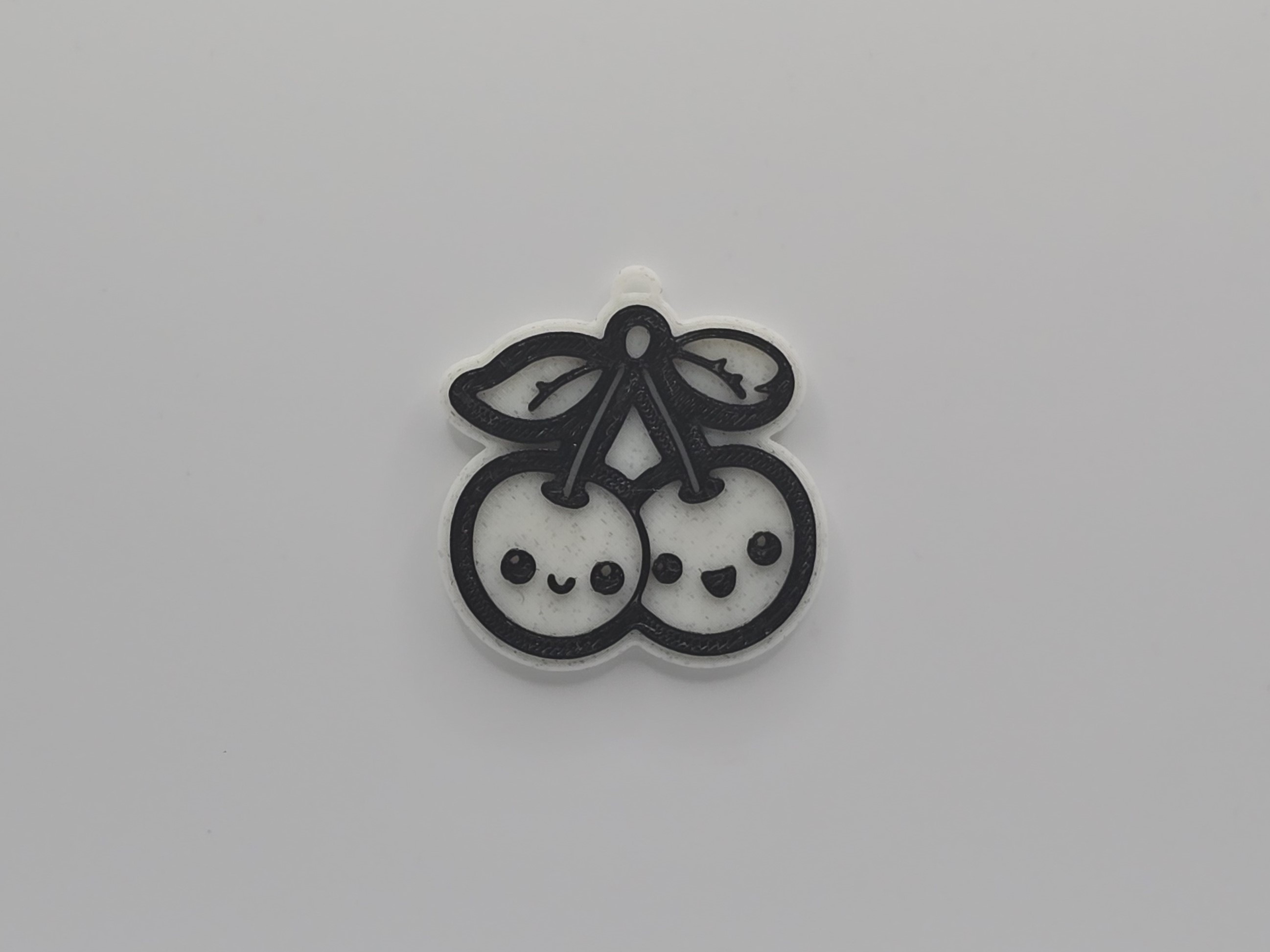Cute Cherries Keychain by FC2M3D | Download free STL model | Printables.com