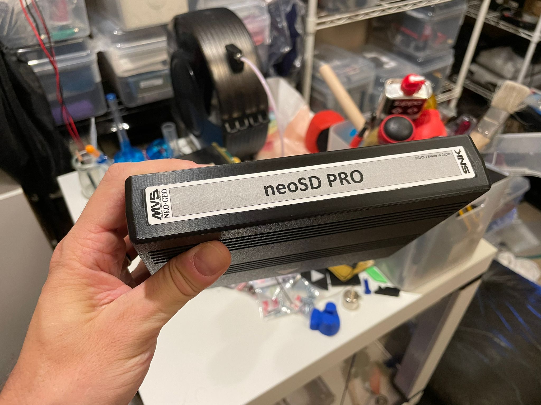 NeoSd PRO MVS cartridge. by Lolokinawa | Download free STL model ...