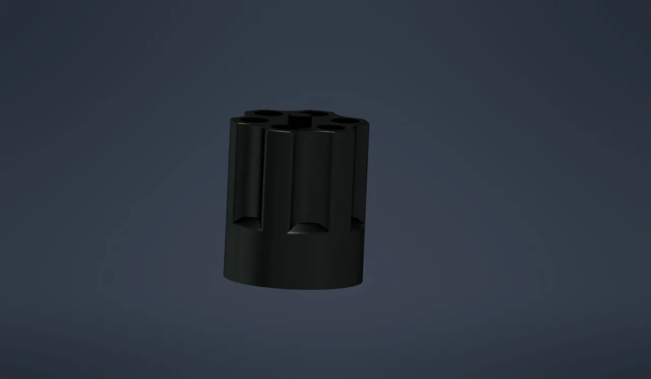 revolver cylinder pen holder by Keith Augusteyns | Download free STL ...