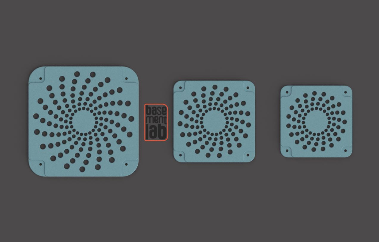 Cooling Fan Cover Fractal Design for PC case/Rack/3d Printers by ...