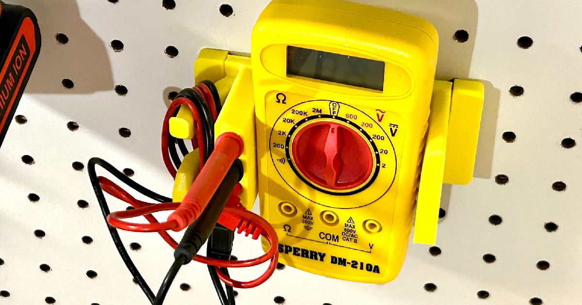 Multimeter mount for Wall Control Surface by poprhythm | Download free ...
