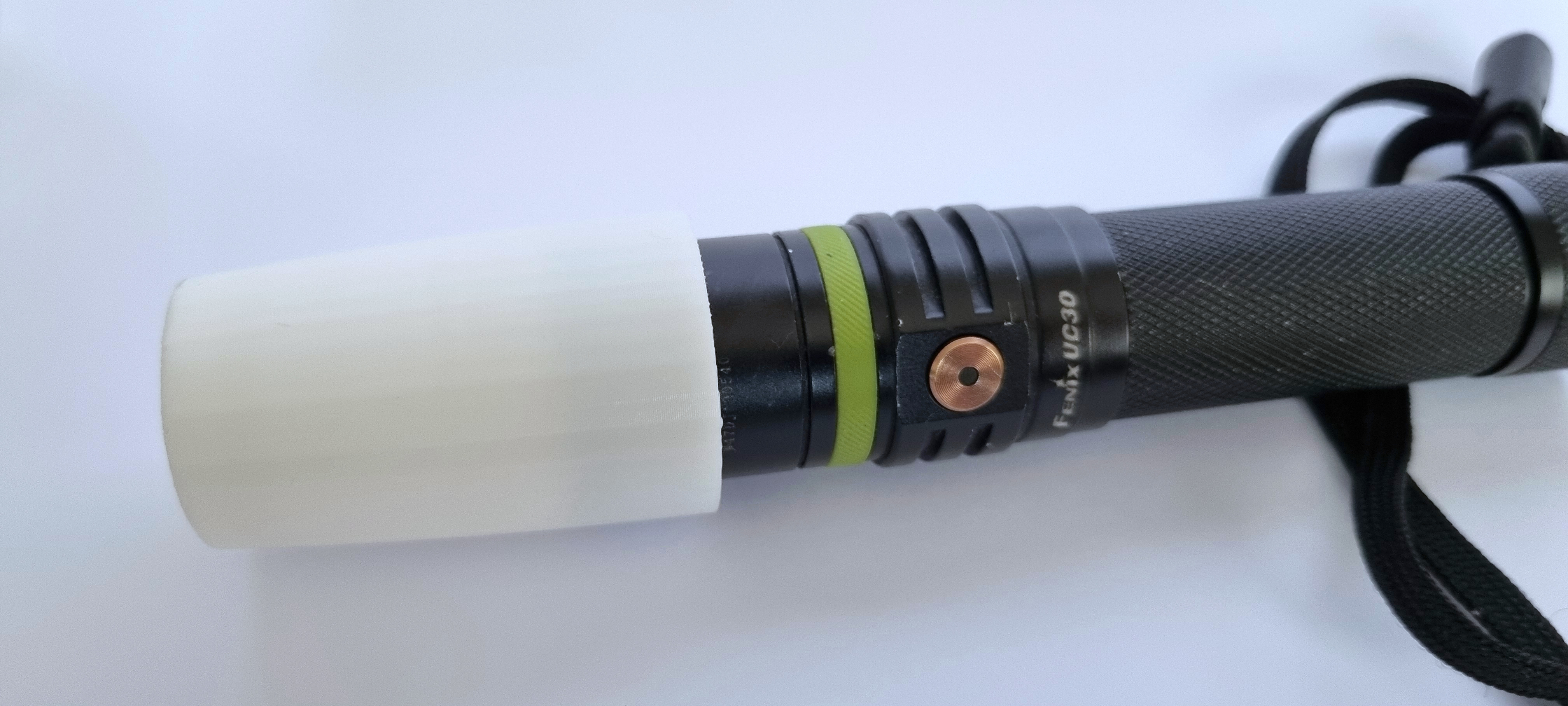 Flashlight Diffuser Tip 25mm by Erwin | Download free STL model ...