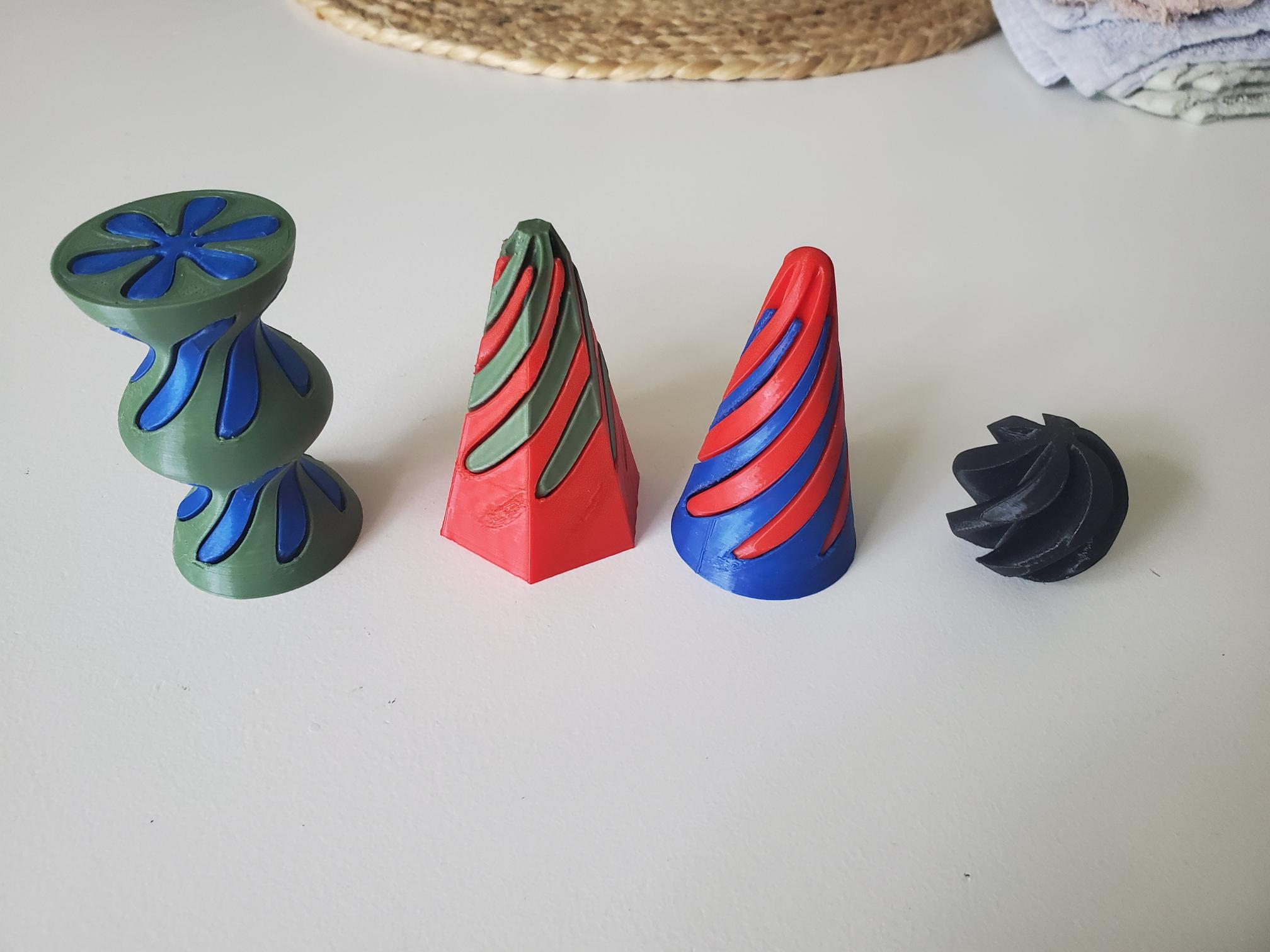 Spiral fidgets by Rowan Toews | Download free STL model | Printables.com