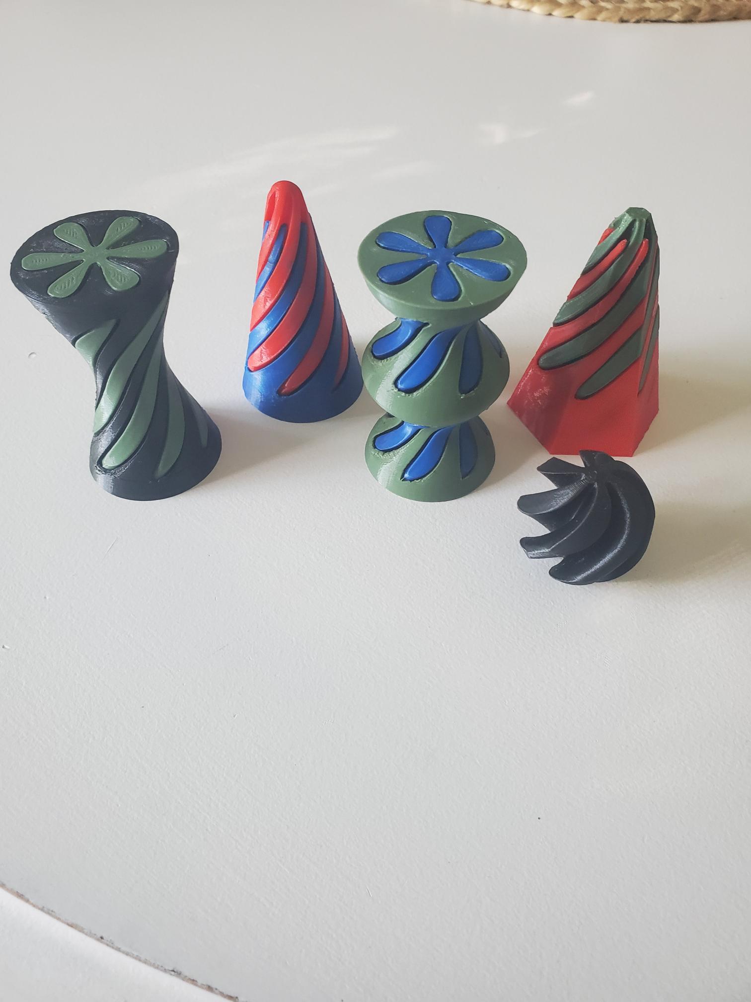 Spiral fidgets by Rowan Toews | Download free STL model | Printables.com