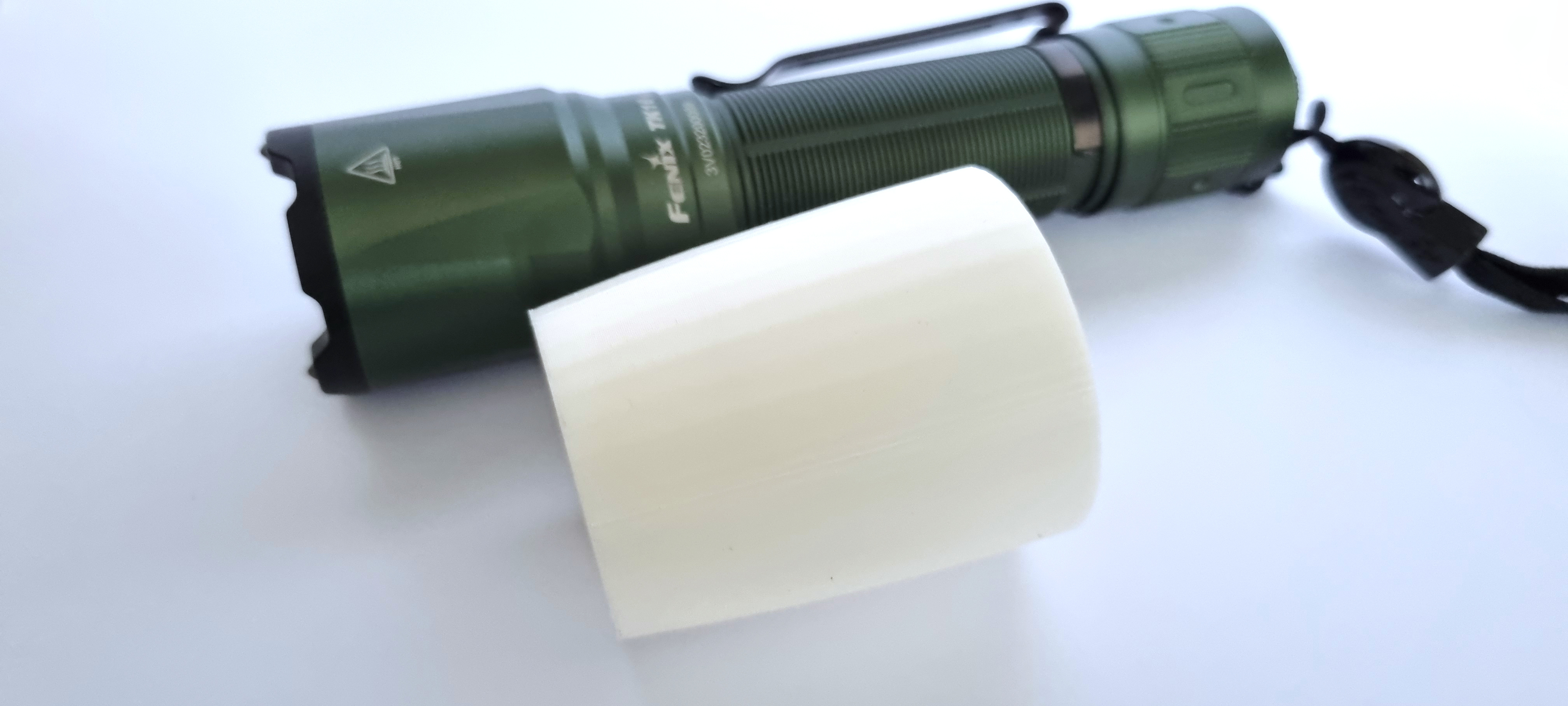 Flashlight Diffuser Tip 34mm by Erwin | Download free STL model ...