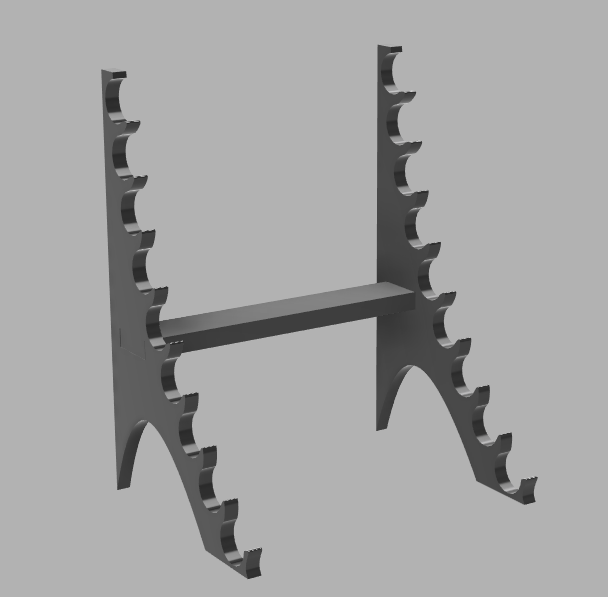 Brush holder by TuTecnologia3D | Download free STL model | Printables.com