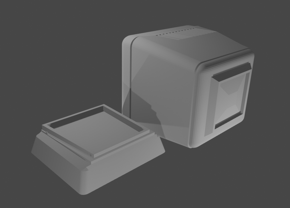 mini retro monitor by Samsul doha | Download free STL model ...