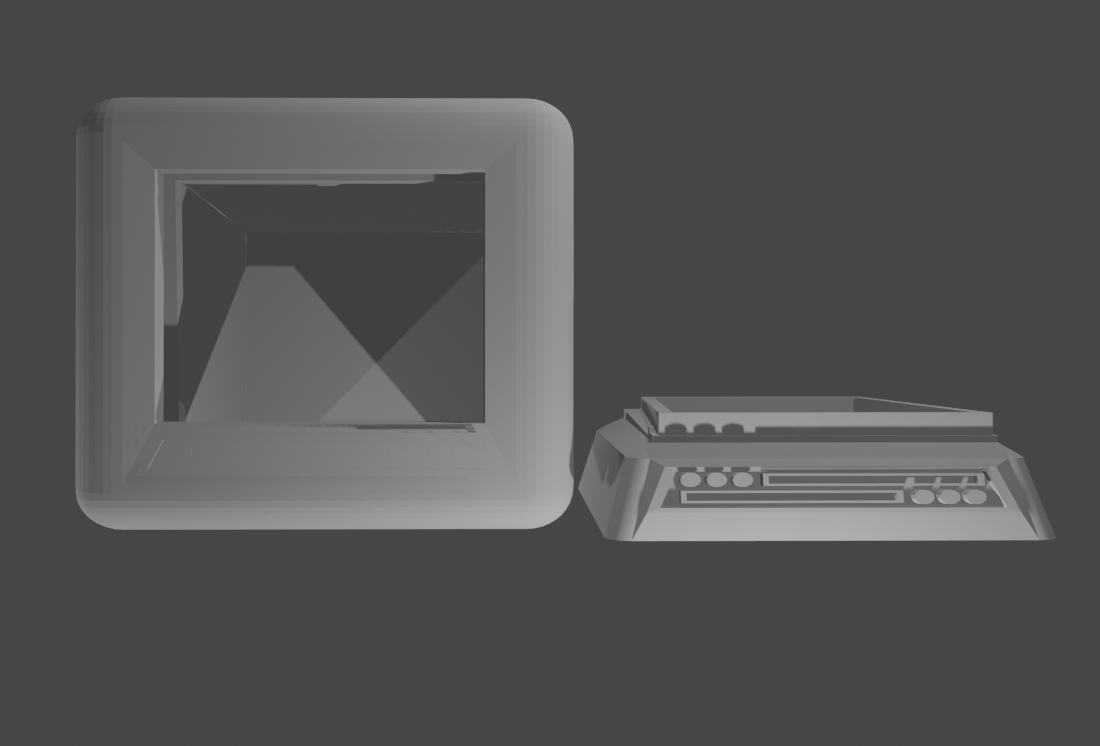mini retro monitor by Samsul doha | Download free STL model ...