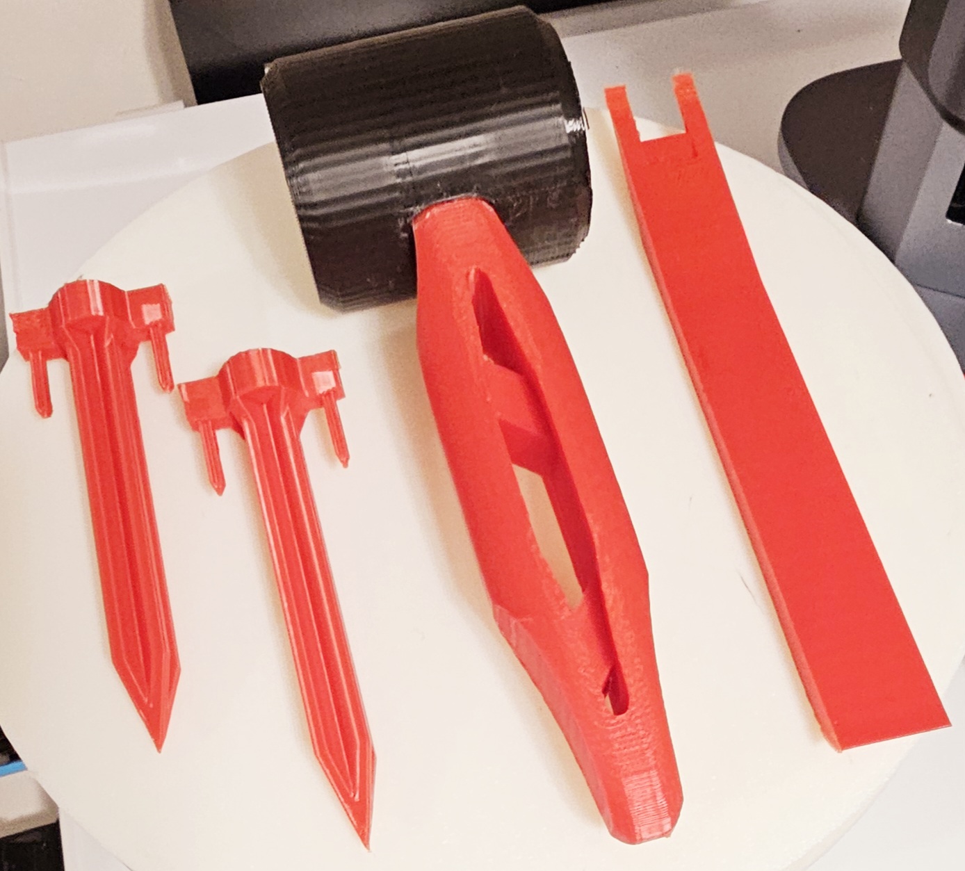 Tent Stake Accessories by AE Designs | Download free STL model ...