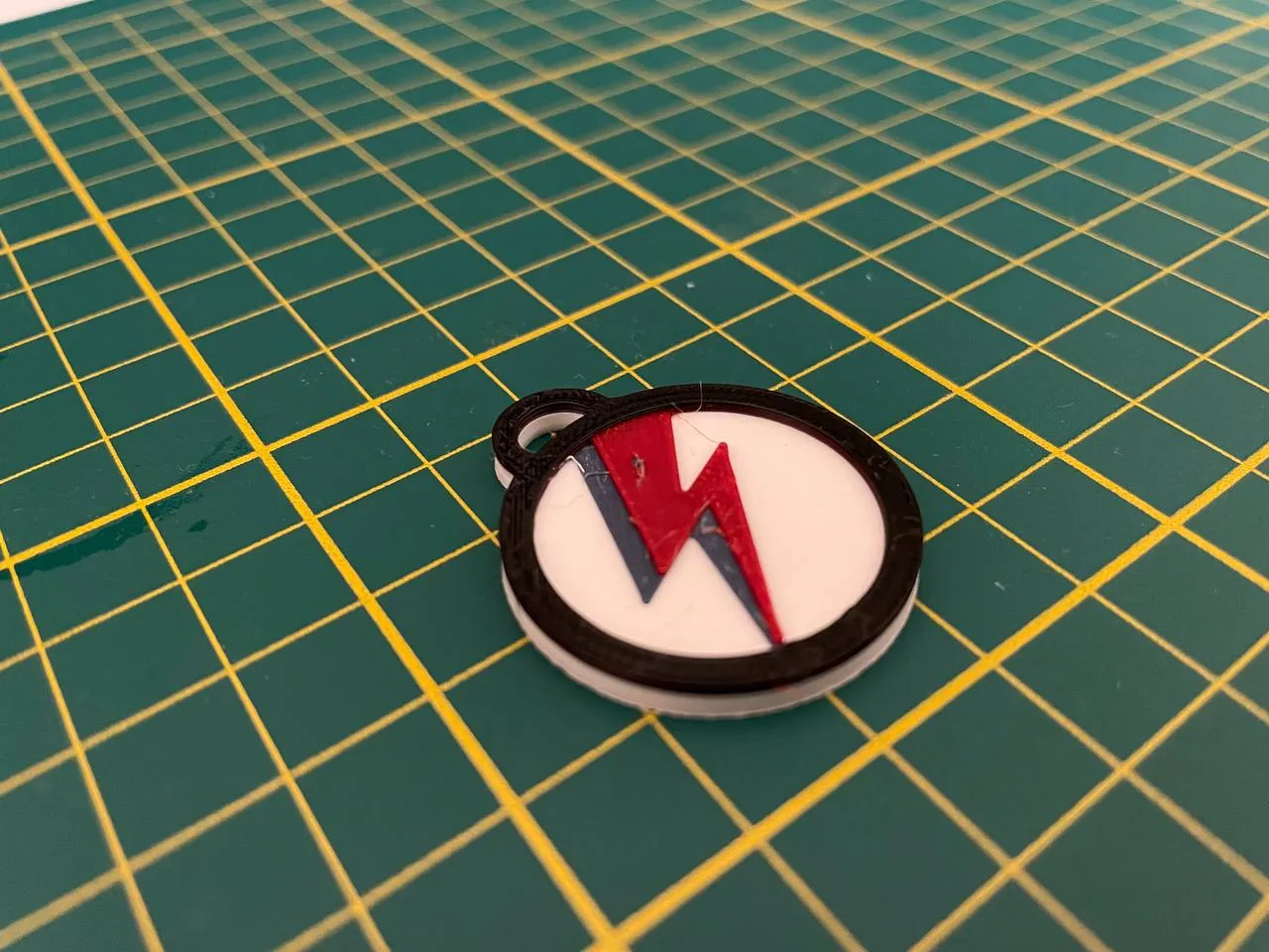 David Bowie Bolt Keychain by Lautrec_996 | Download free STL model ...
