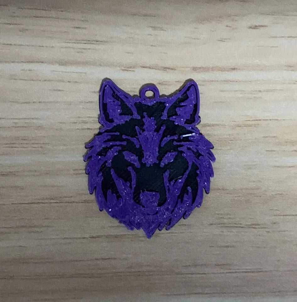Wolf Keychain by AYALA_3D | Download free STL model | Printables.com
