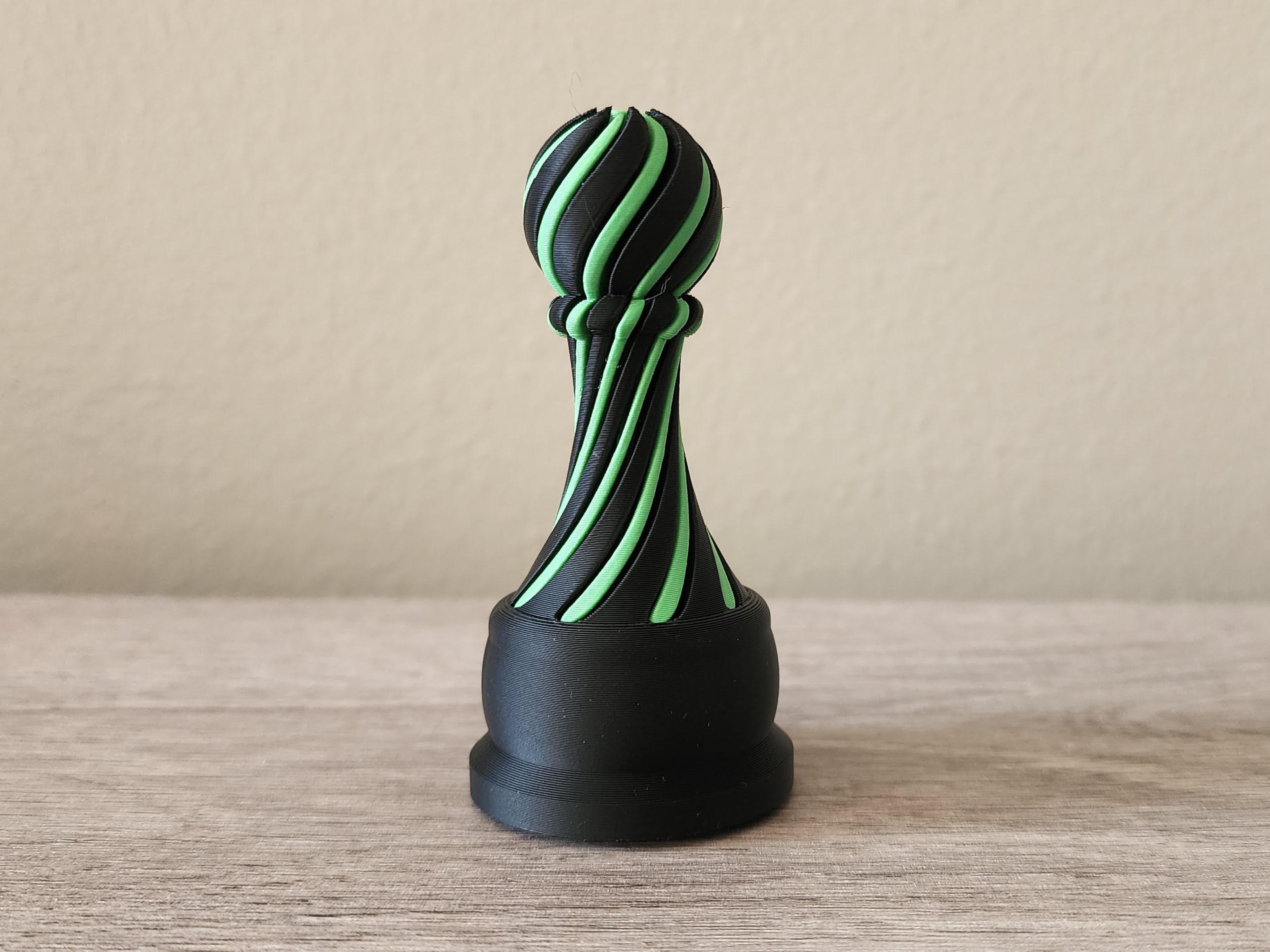 Pawn Chess Piece Impossible Passthrough by Atro | Download free STL ...