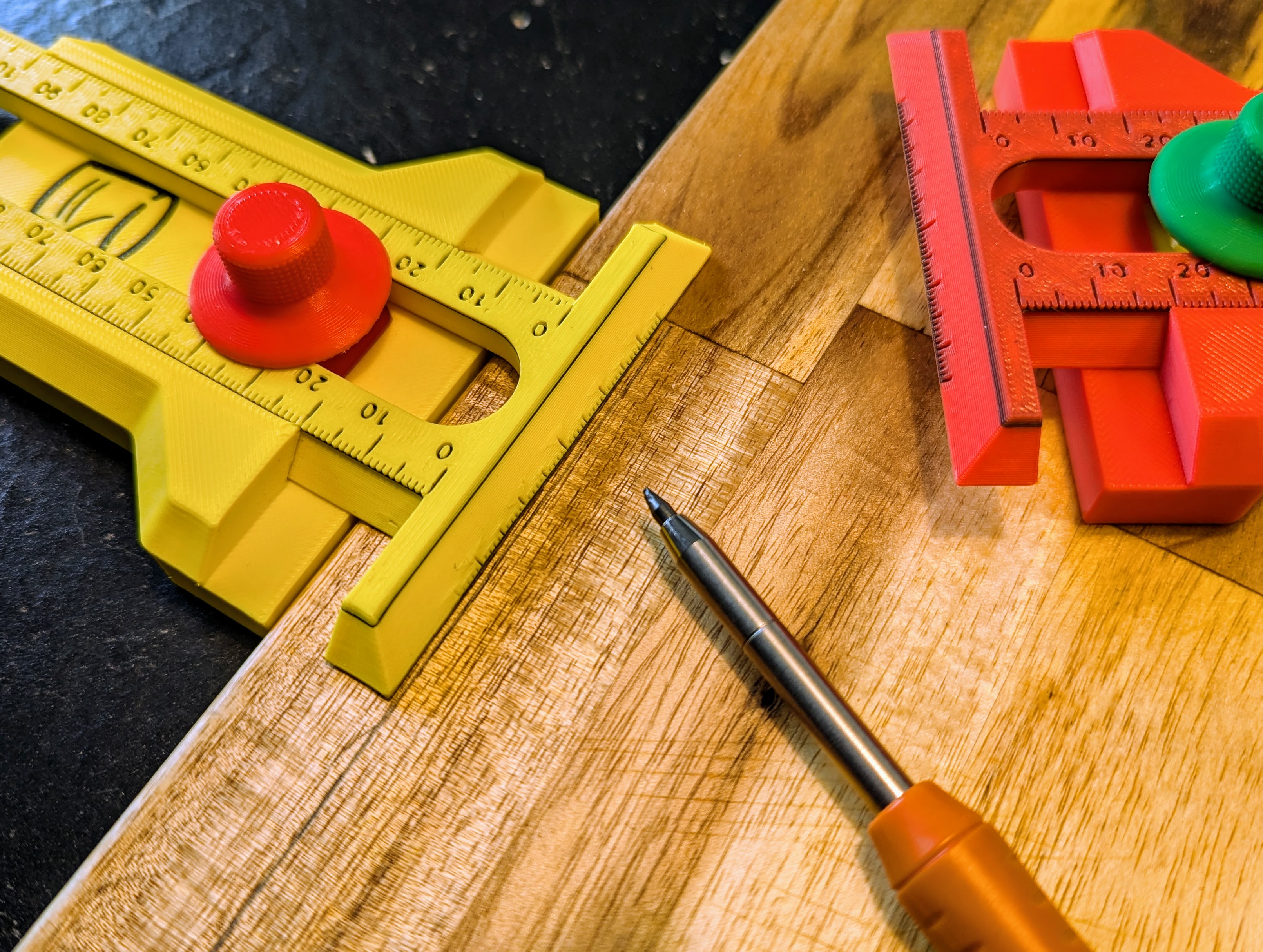 Parallel Marking Gauge with Metric Scale by blecheimer | Download free ...
