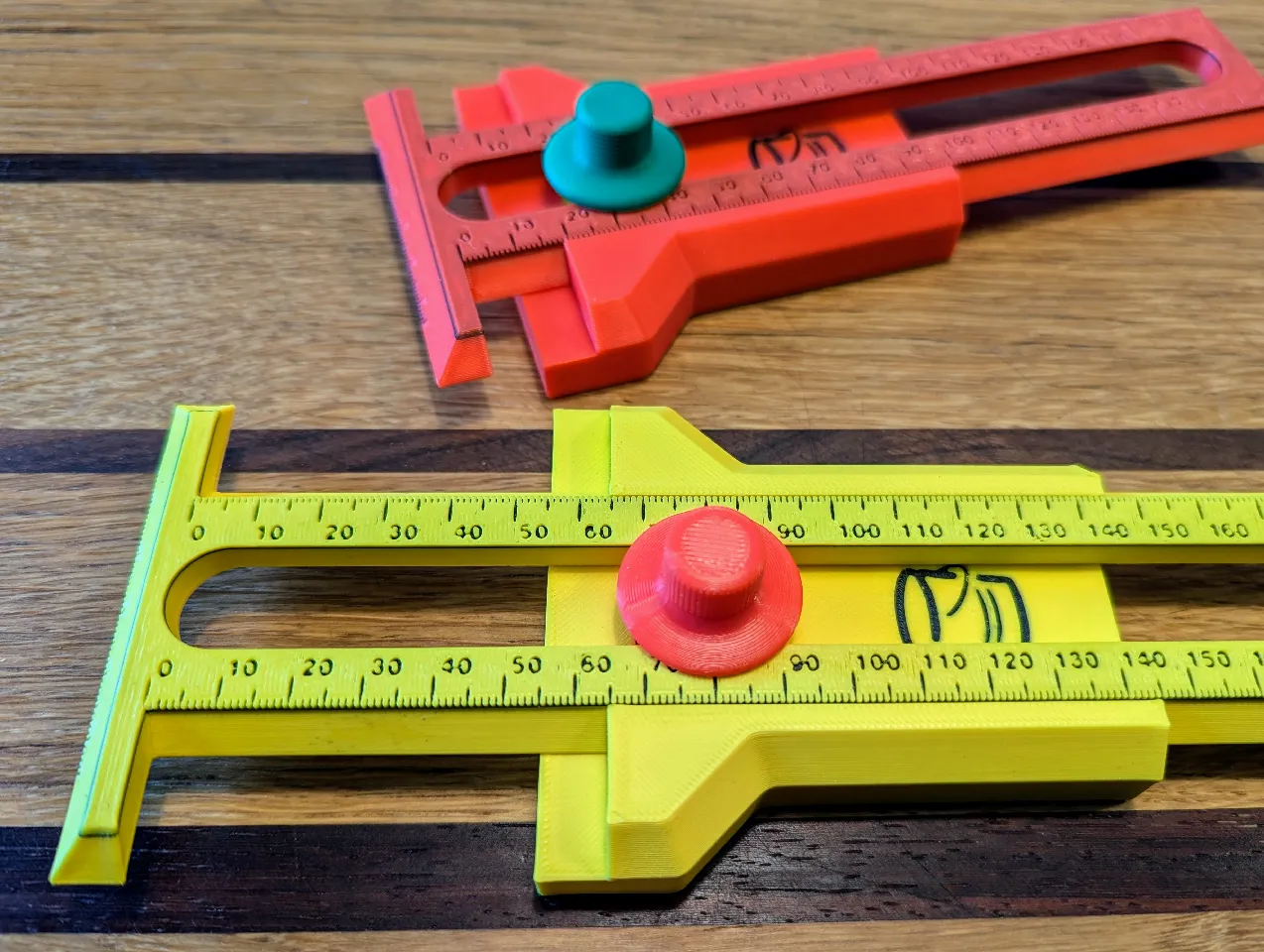 Parallel Marking Gauge with Metric Scale by blecheimer | Download free ...