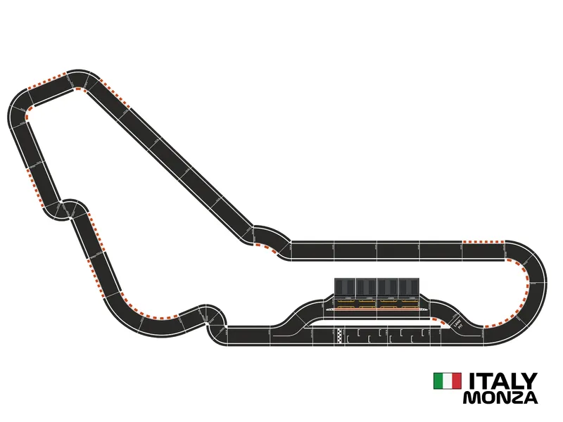 Racing Circuits - building kit - Italy Monza Grand Prix by Michal Fanta ...