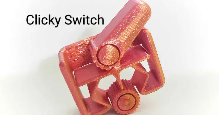 Two In One Clicky Fidget by Botannik | Download free STL model ...