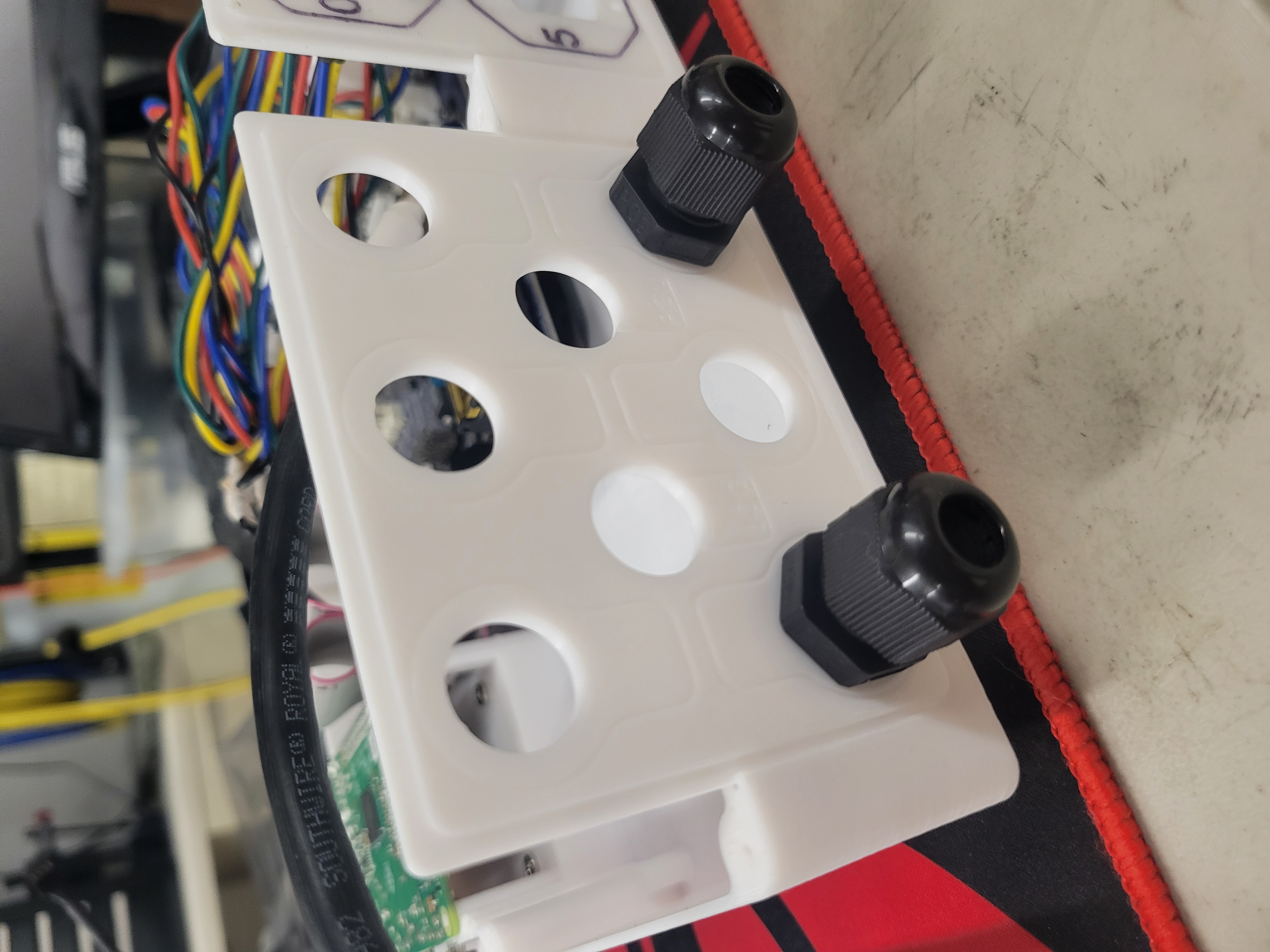 DB9 Motor Plug and PG9 Cable Strain Relief Plates by jonathon717 ...