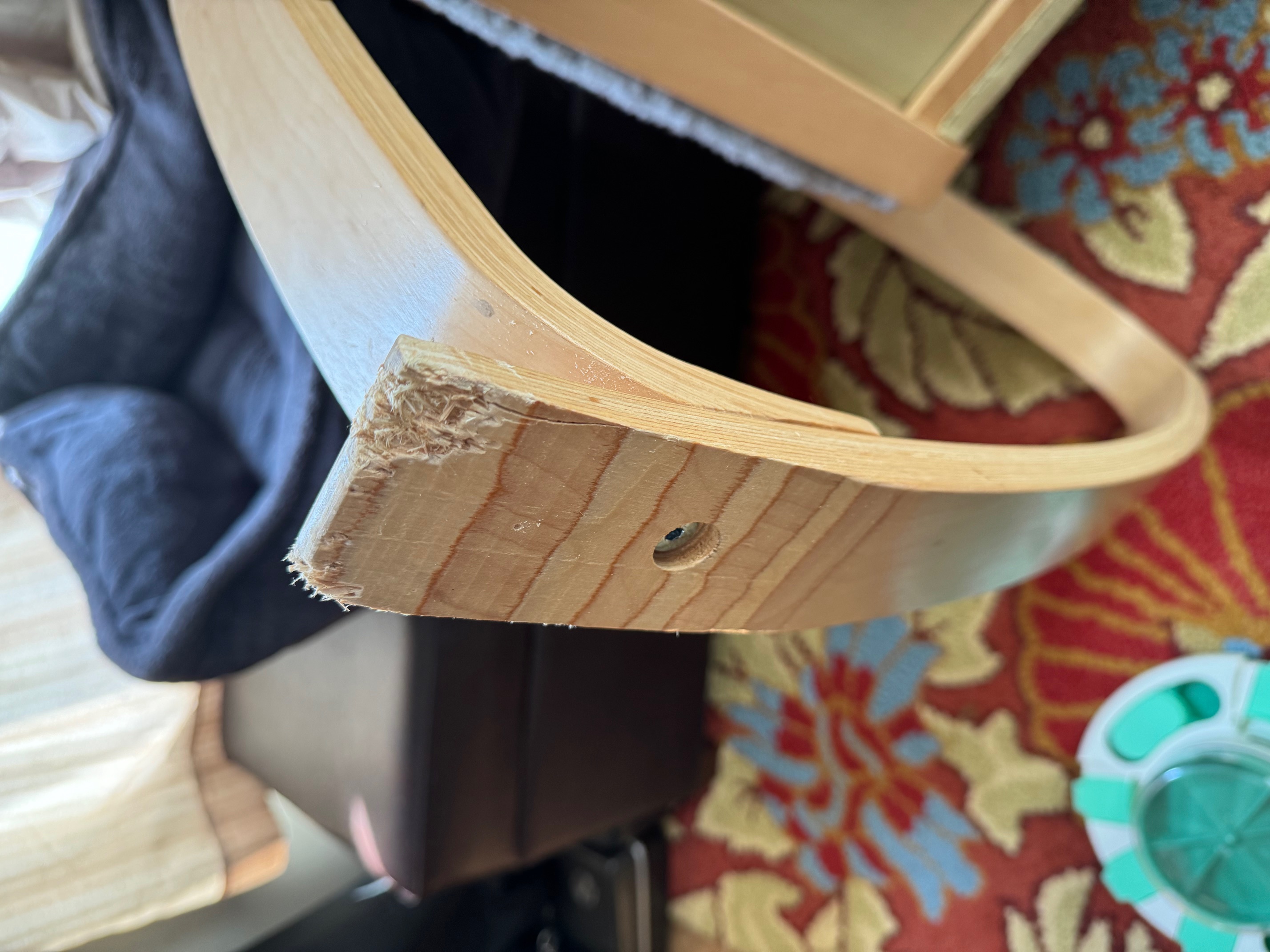 Ikea POÄNG rocking chair feet protector by jrsone | Download free STL ...
