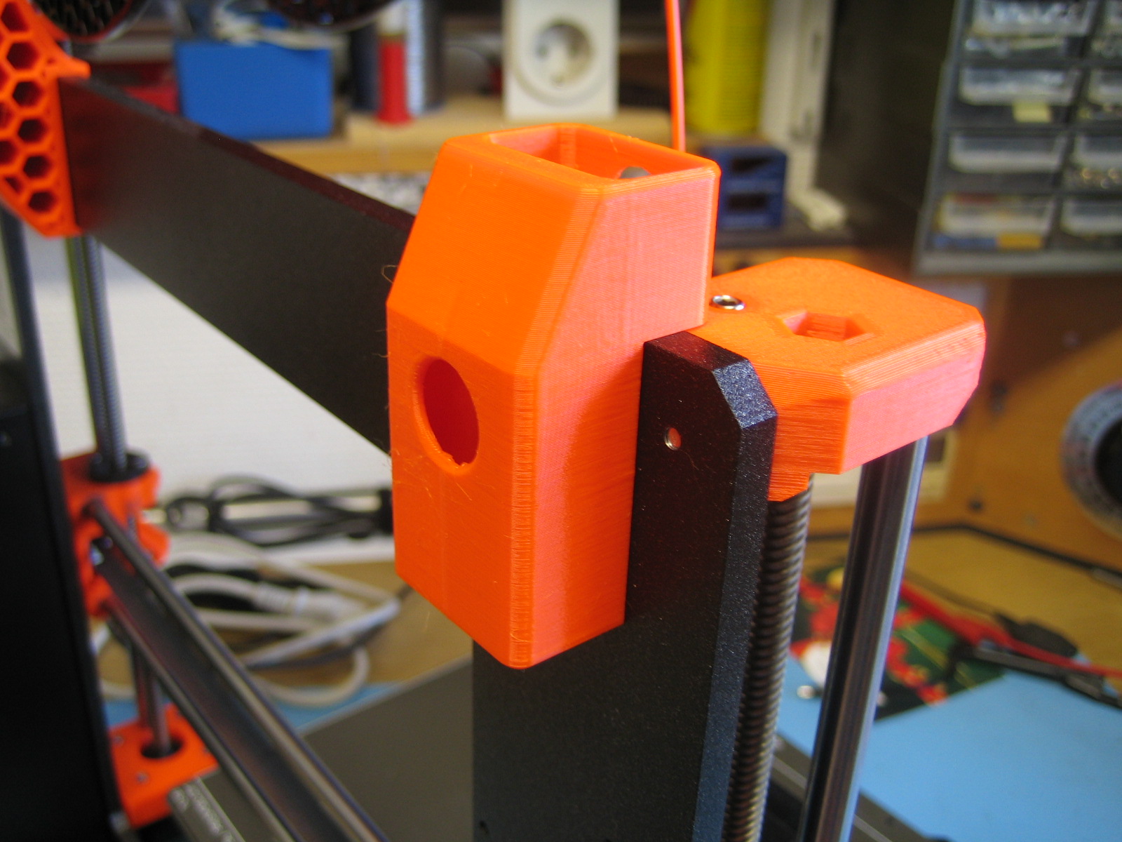 Filament Cutter bracket for PRUSA MK3 by Kaskade911 | Download free STL ...