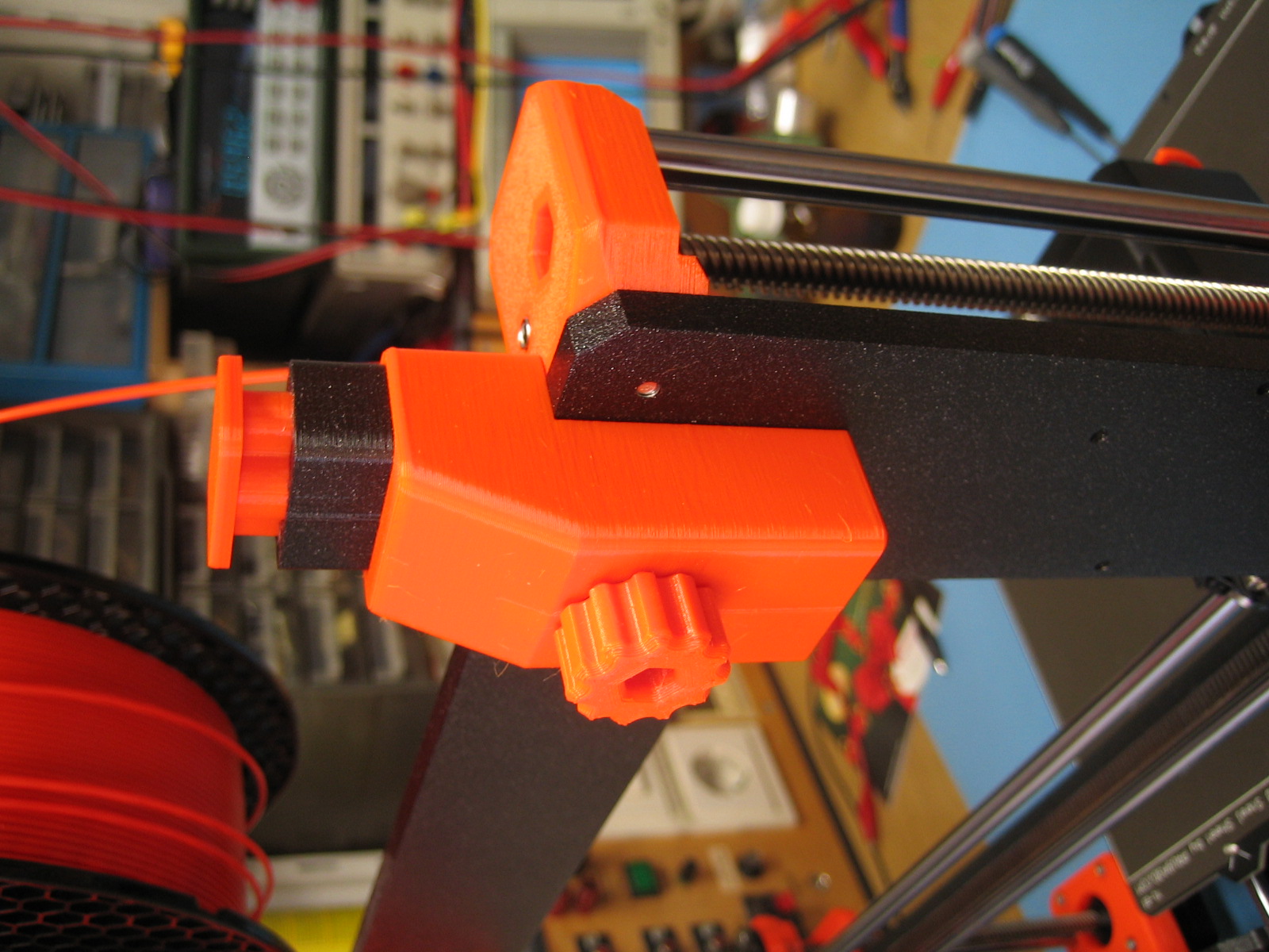 Filament Cutter bracket for PRUSA MK3 by Kaskade911 | Download free STL ...