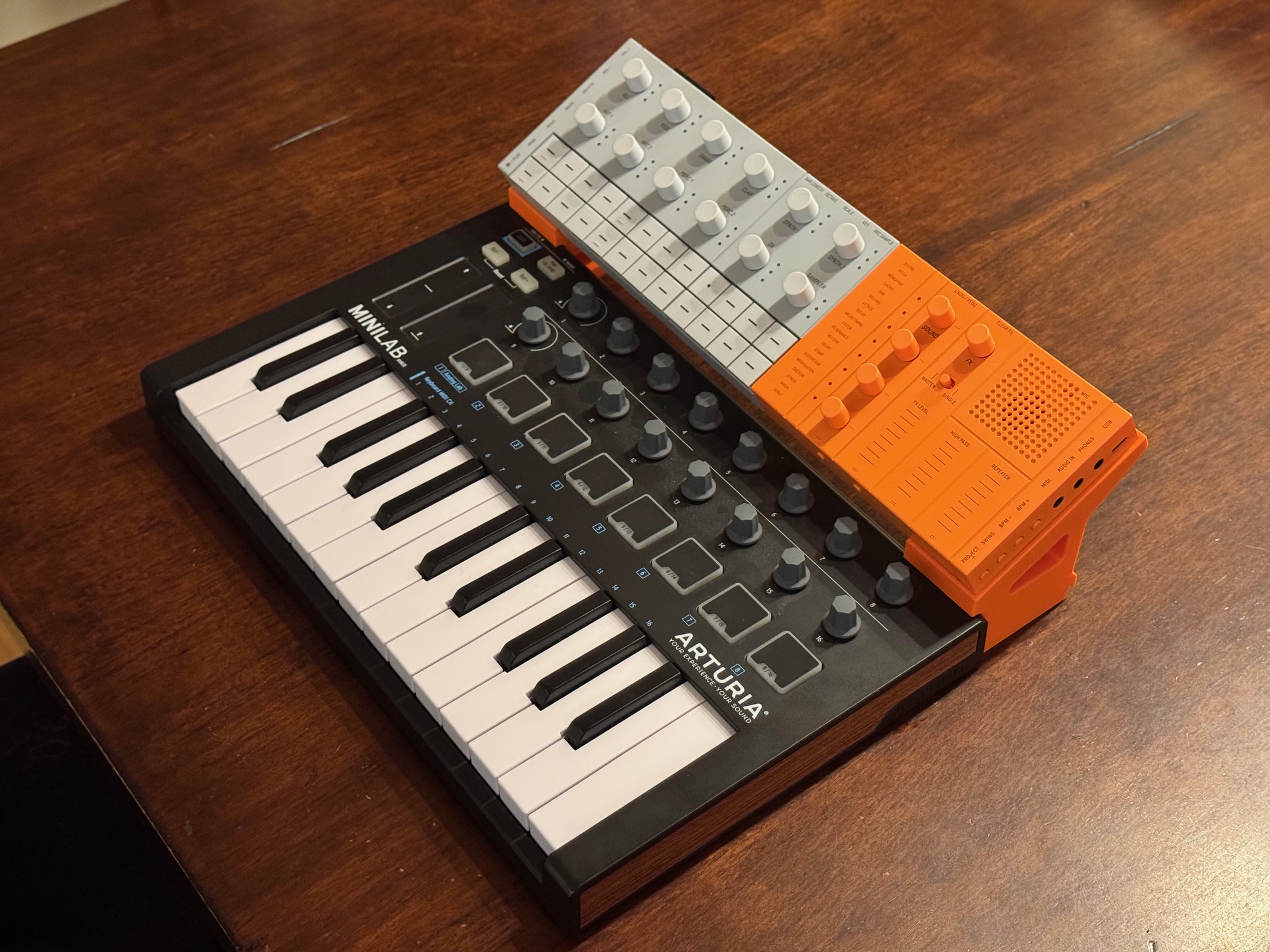 Yamaha SEQtrak stand for Arturia Minilab (mk2 & mk3) by jrsone ...
