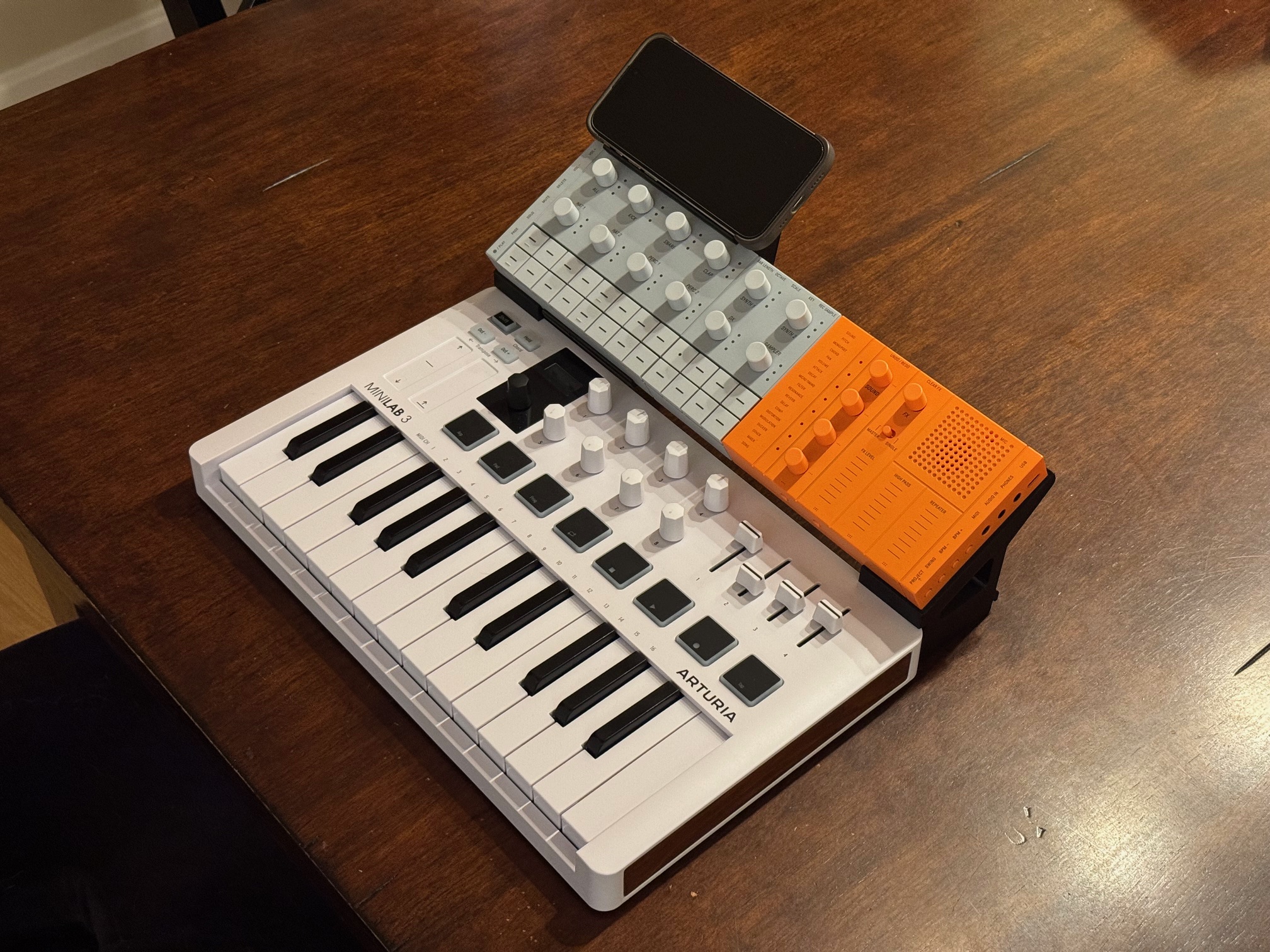 Yamaha SEQtrak stand for Arturia Minilab (mk2 & mk3) by jrsone ...