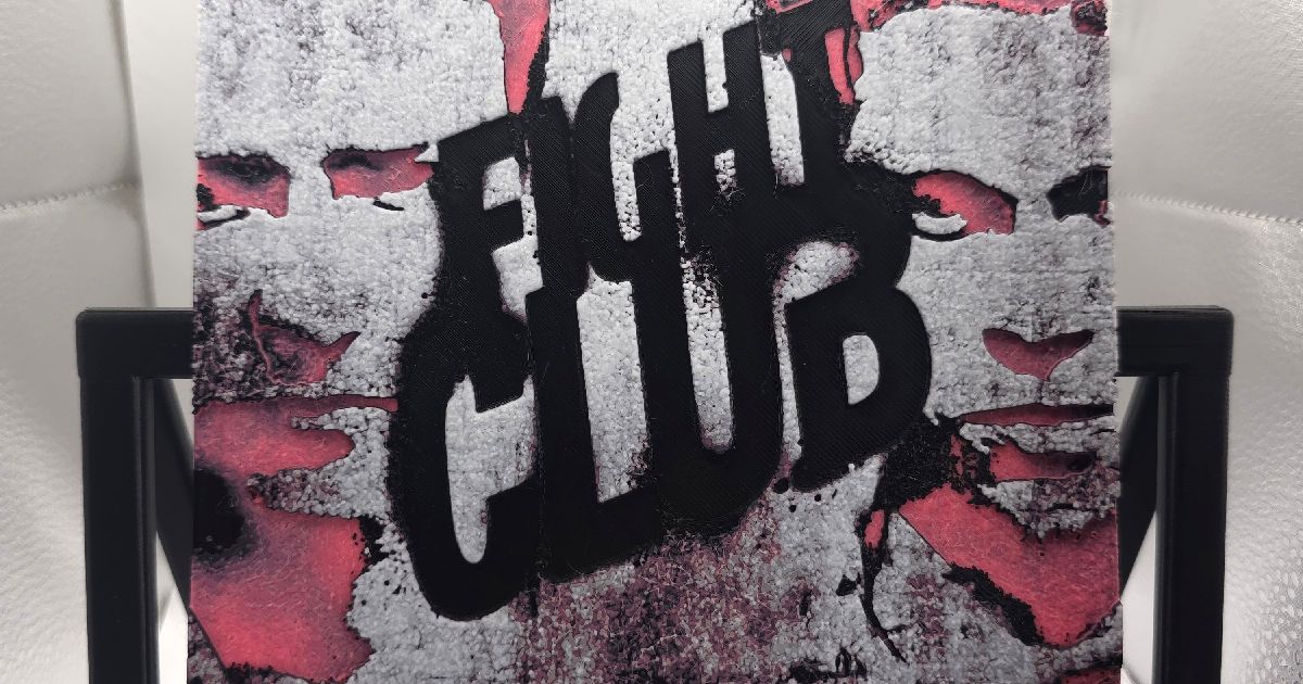 Fight Club Hueforge by Adage3D | Download free STL model | Printables.com