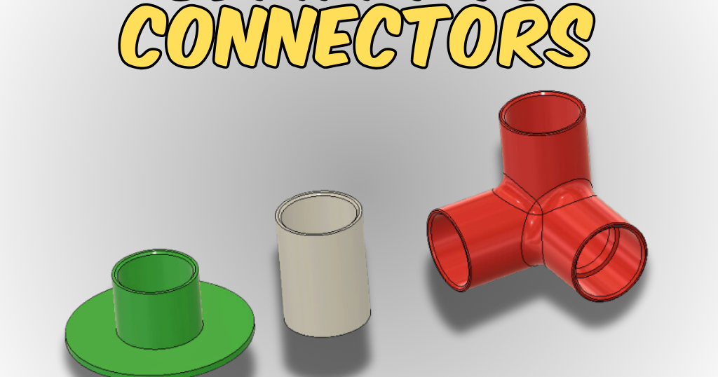 Ø32mm PVC Connectors by Carlos 3D | Download free STL model ...