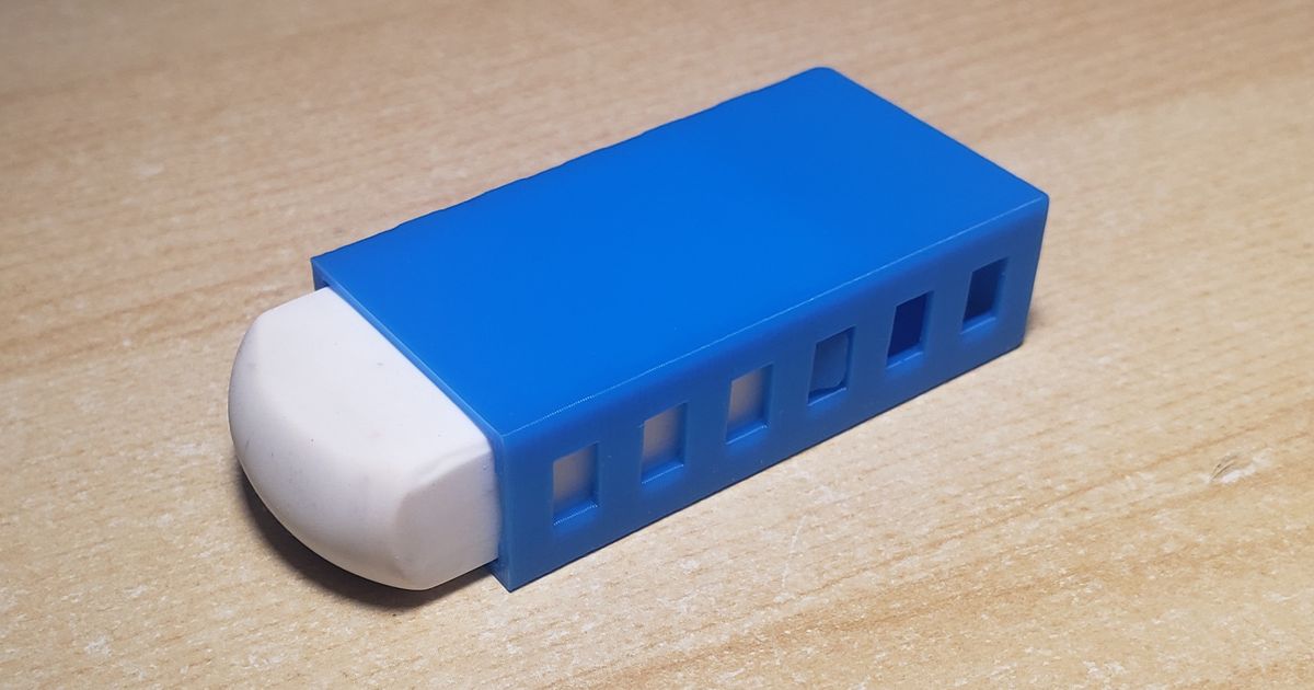 Adjustable Eraser Holder by Eric Woo-Shem | Download free STL model ...
