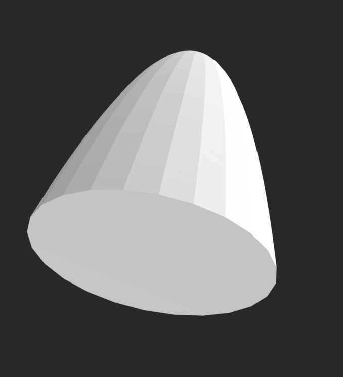 Simple Minimalist Paraboloid / Calibration Paraboloid by 3DCrafterBro ...
