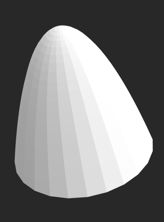 Simple Minimalist Paraboloid / Calibration Paraboloid by 3DCrafterBro ...
