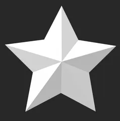 Simple Minimalist Star #1 / Calibration Star #1 by 3DCrafterBro ...