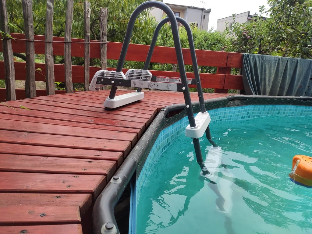 INTEX/MARIMEX pool ladder leg by Martin Dravecky | Download free STL ...