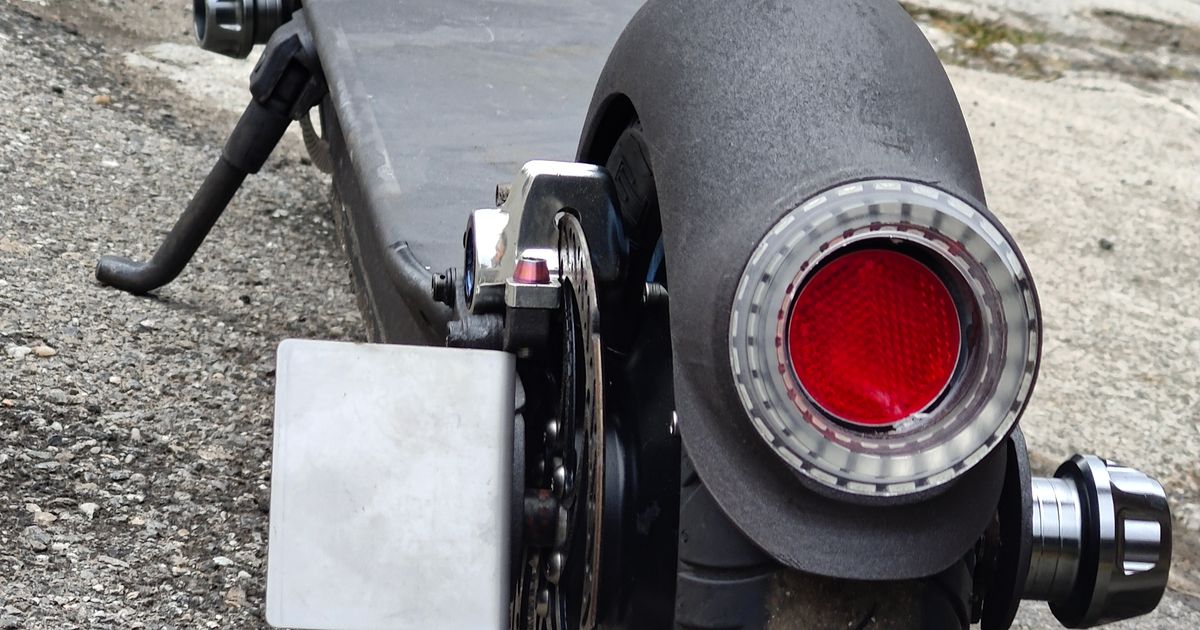 JREV NINEBOT G30 Numberplate Holder FULL by AJAJ1992 | Download free ...