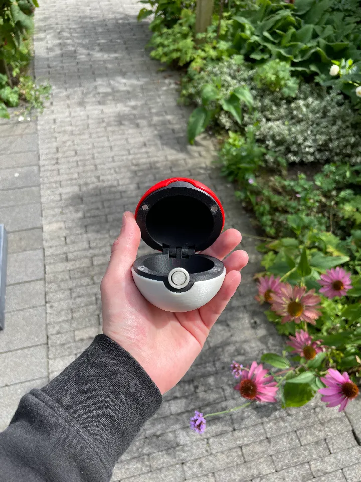 Lifesize Pokeball! by SorryForGrandma | Download free STL model ...