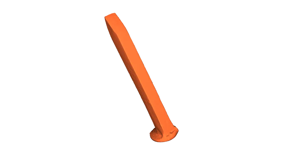 Railroad spike from actual US rail by EDGeProjects | Download free STL ...