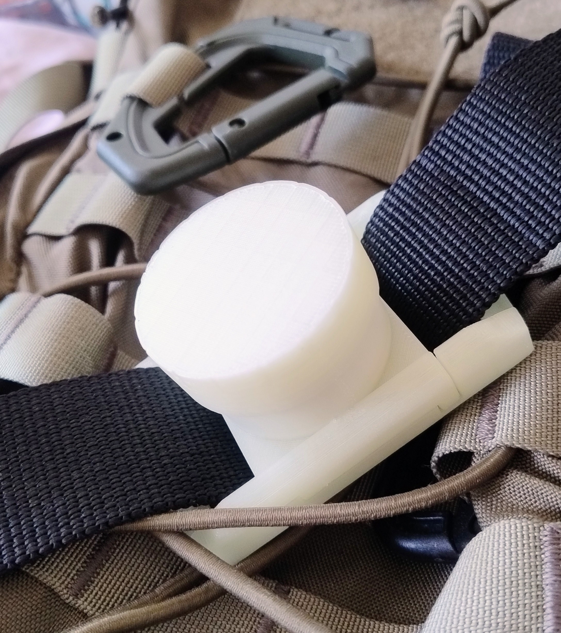 System of multifunctional magnetic buckles (hooks, containers). System ...