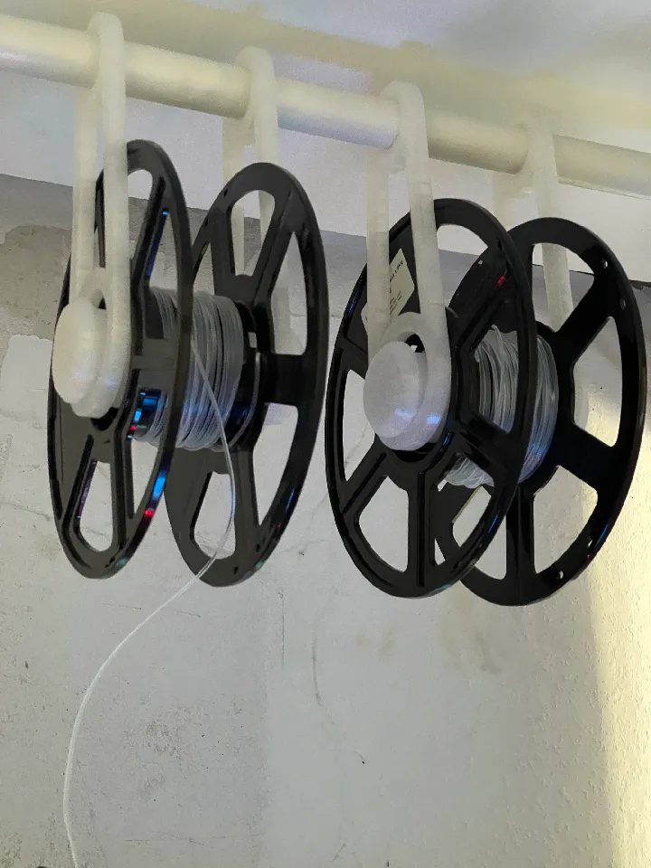 Filament holder for IKEA hanger bar by Thomas Bjørn Jensen | Download ...