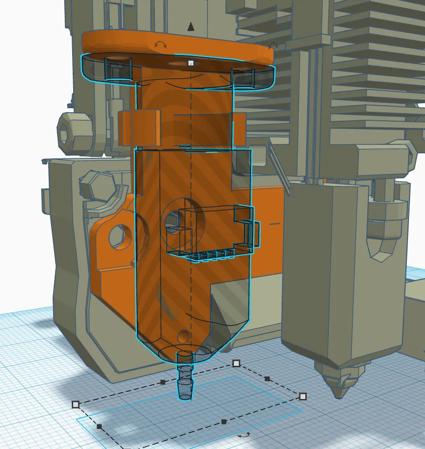 SV08 BLTouch/3DTouch Probe Mount by EternalGnome | Download free STL ...