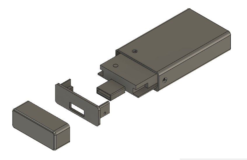 USB to mSATA Adapter Case by HAMMER_T | Download free STL model ...