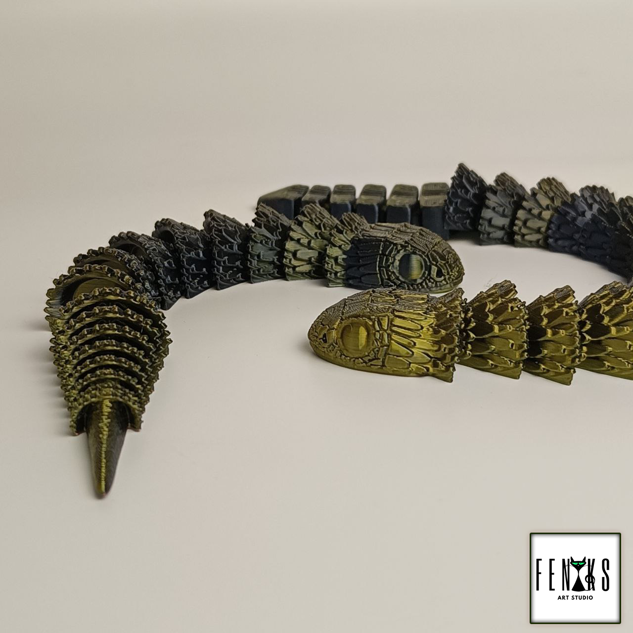 Endless Modular Snake by ParazitCAT | Download free STL model ...