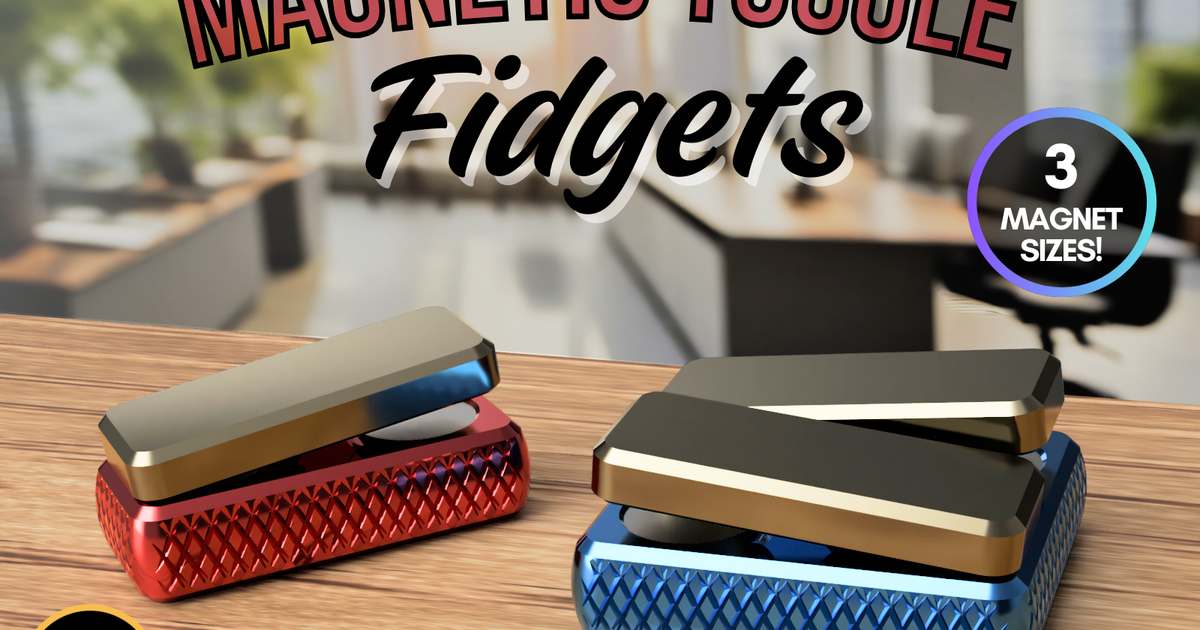 Magnetic Toggle Fidgets por JamesThePrinter | Descargar modelo STL ...