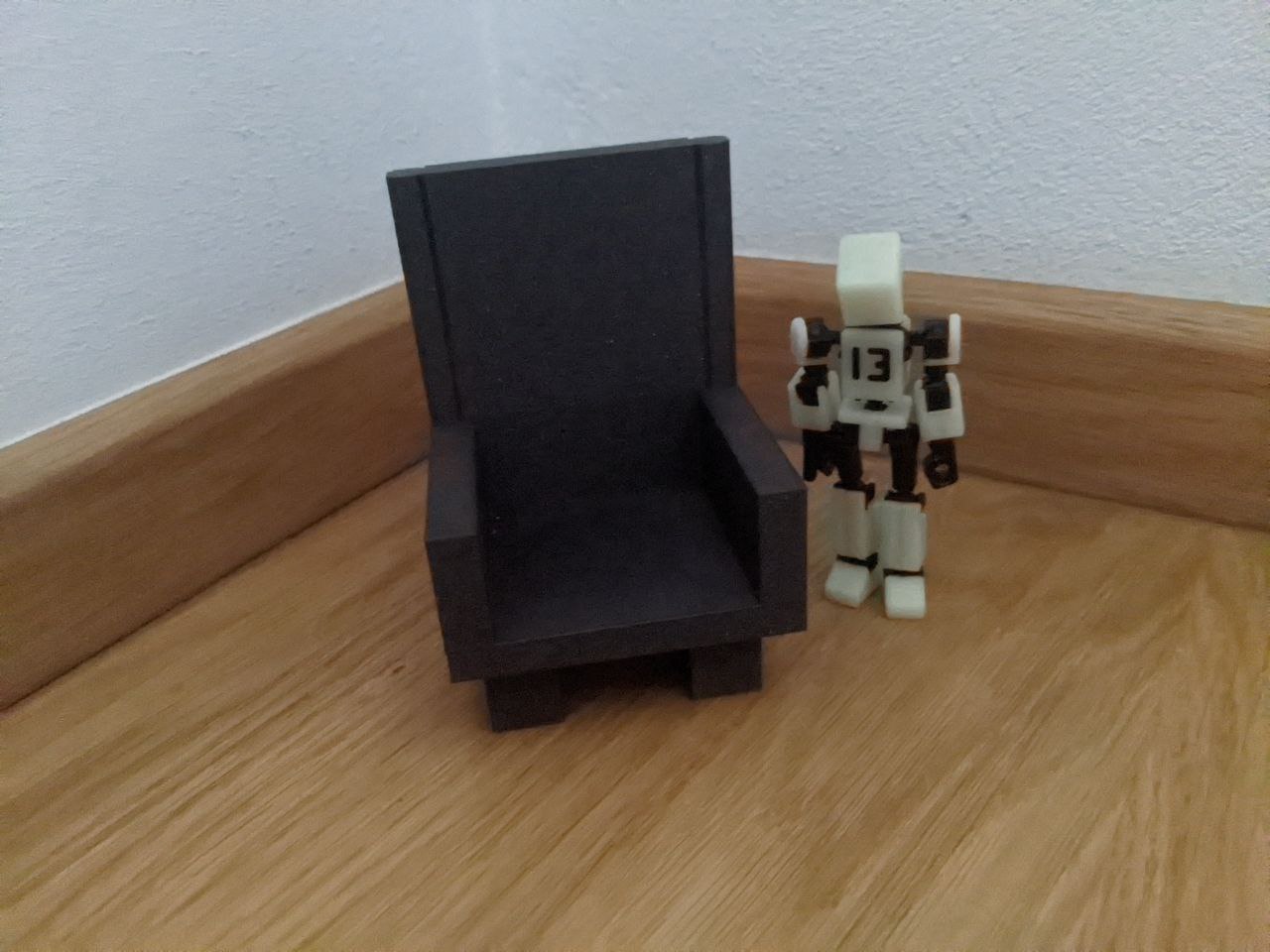 Mini 13 Chair by Krzysztof Jabłoński | Download free STL model ...
