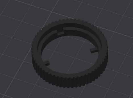 Sony Quasar VML458 Eyelet Focus Knob by csgrey | Download free STL ...