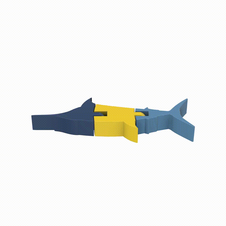 Articulated Marlin par Form 3D | Téléchargez gratuitement un modèle STL ...
