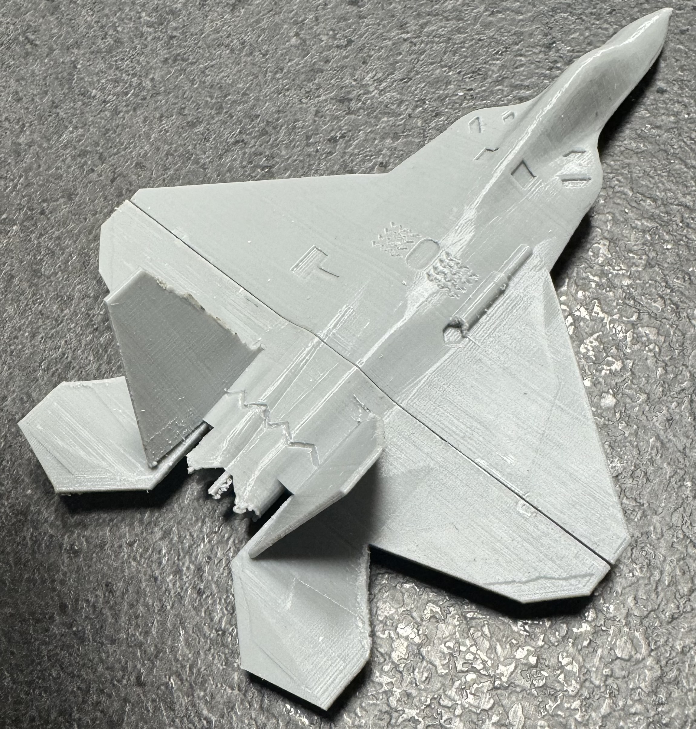 F-22 kit card da MM | Scarica il modello STL gratuito | Printables.com